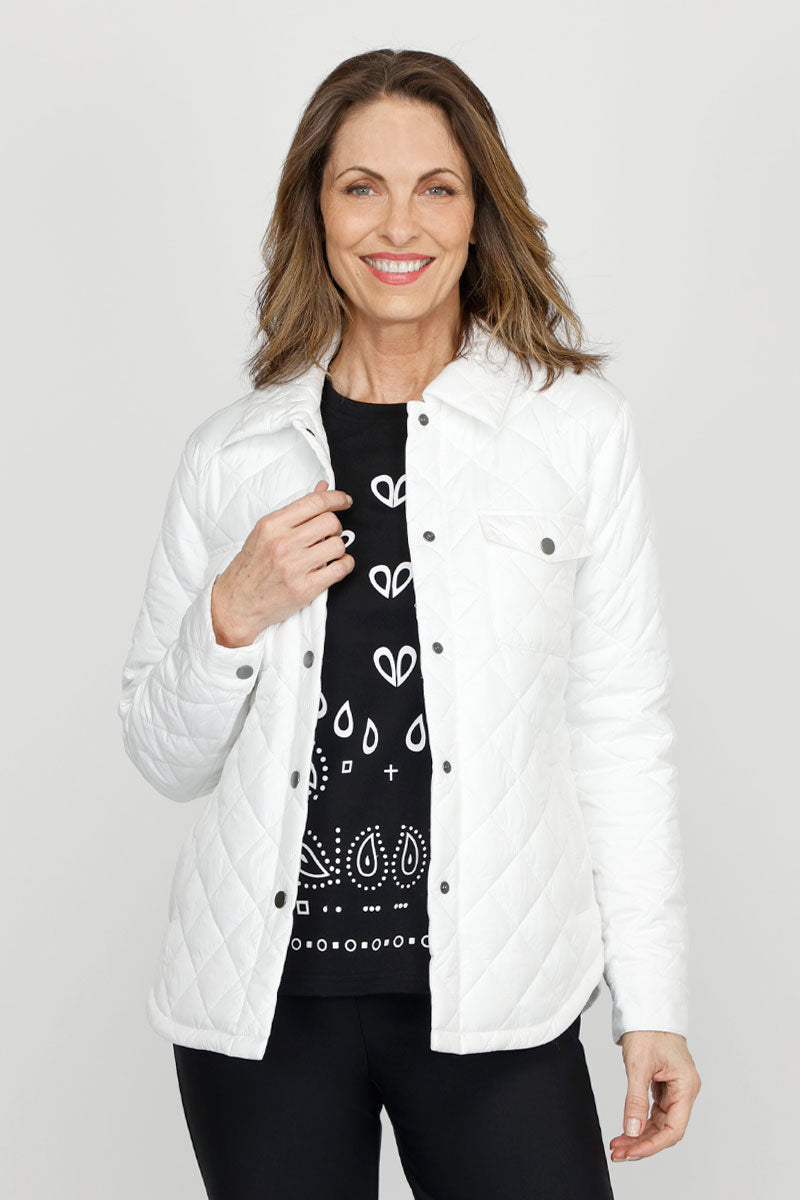 Lolo Luxe Quilted Shacket – Evelyn & Arthur