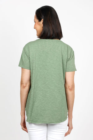 Mododoc Crew Neck High Low Tee - Sale Colors – Evelyn & Arthur